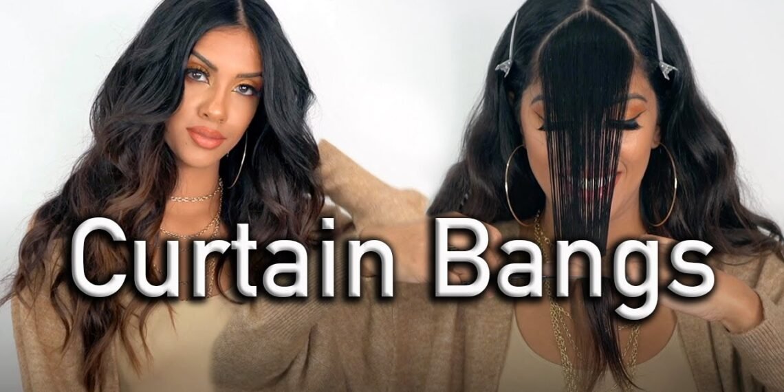 How to Cut Curtain Bangs at Home Without Regretting It - Bloopy