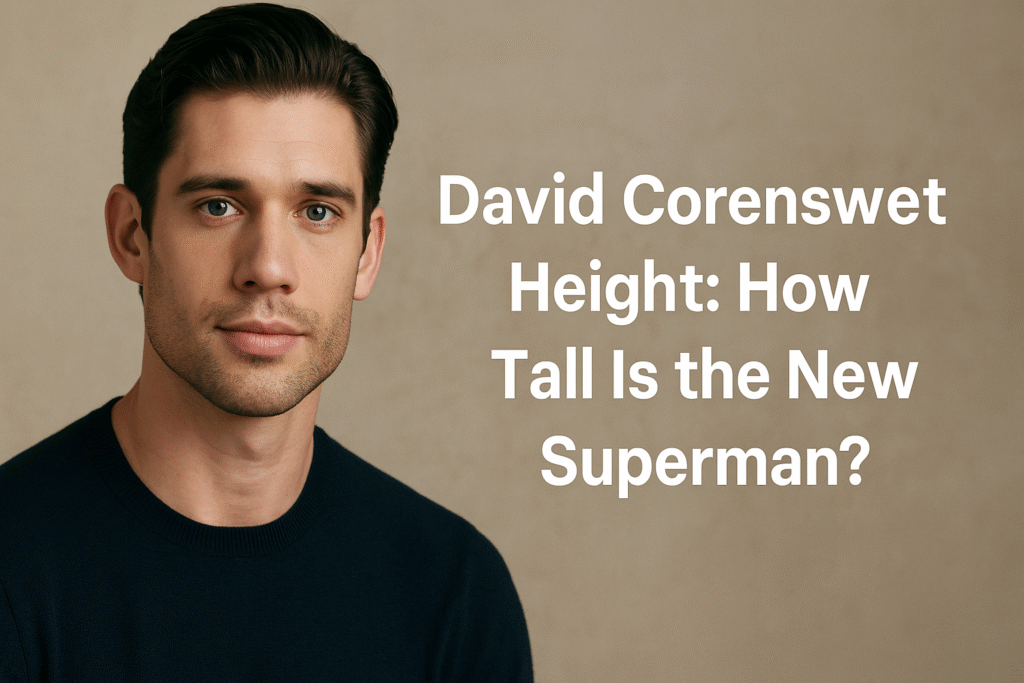 David Corenswet Height: How Tall Is the New Superman? - Bloopy